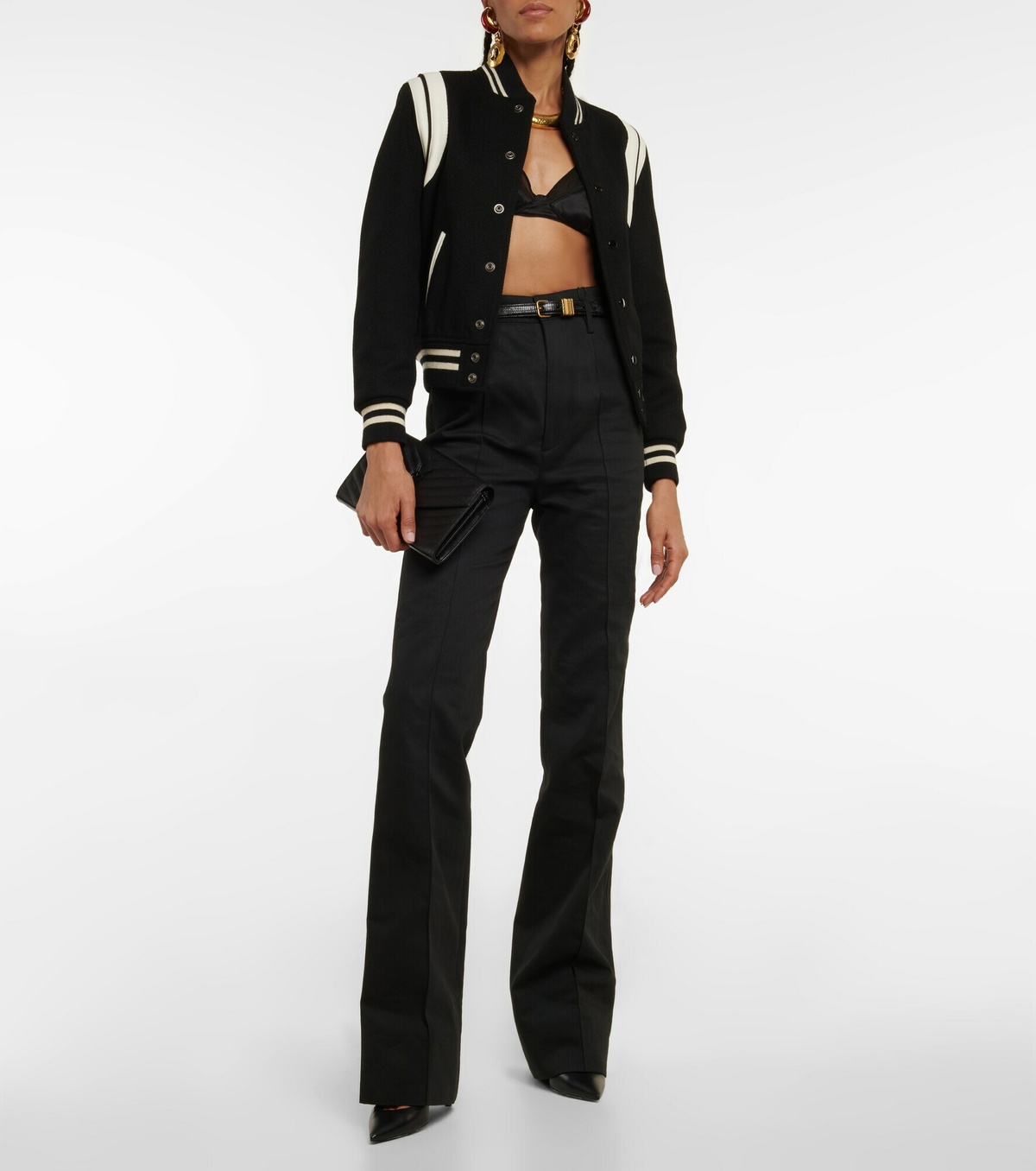 Saint Laurent - Anja 85 leather pumps Saint Laurent