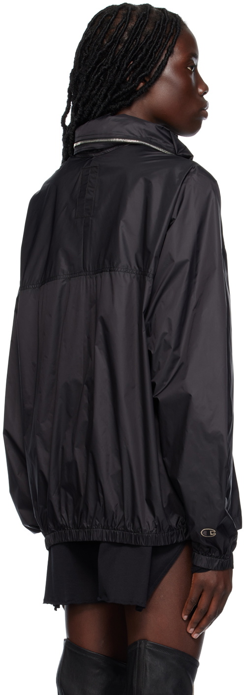 Rick Owens Black Champion Edition Mountain Bomber Jacket Rick Owens