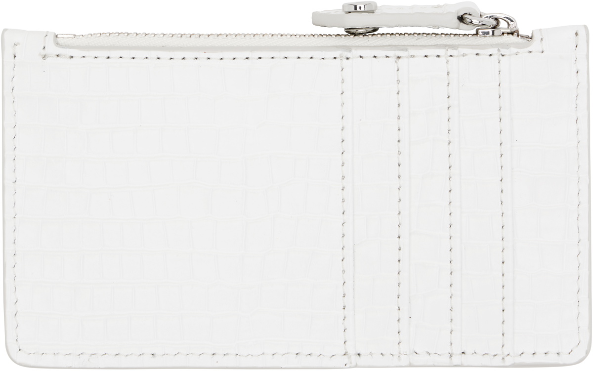 Vivienne Westwood White Slim Long Card Holder Vivienne Westwood