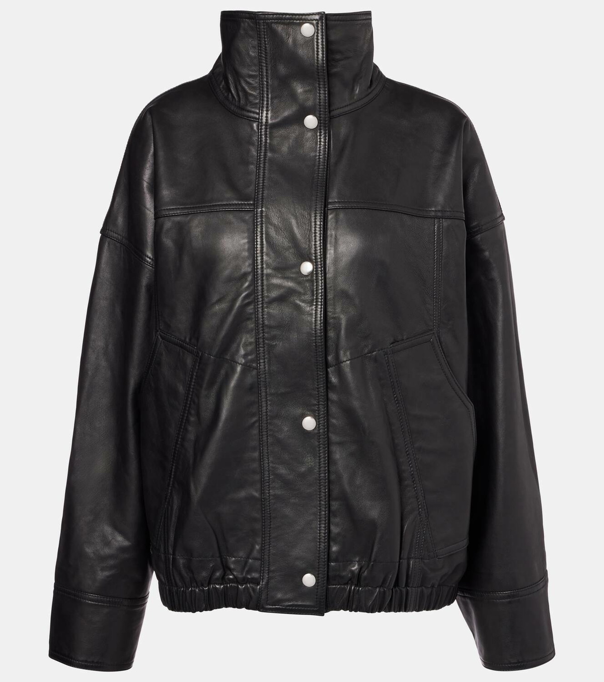 Róhe Leather bomber jacket Róhe