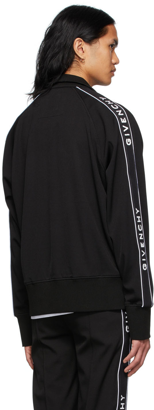 Givenchy Black Nylon Track Jacket Givenchy