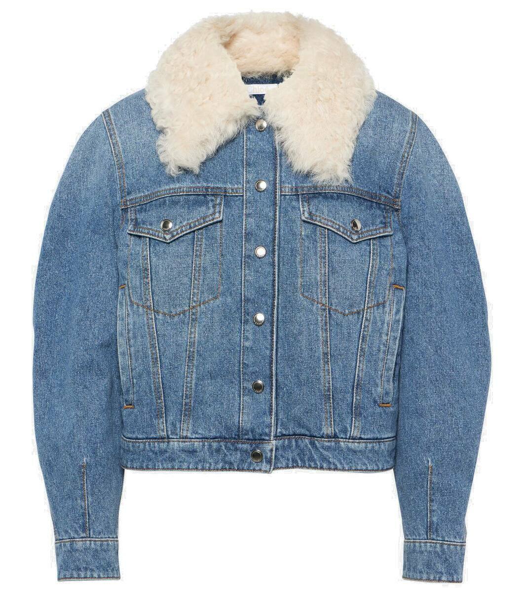 Chloé Shearling denim jacket Chloe