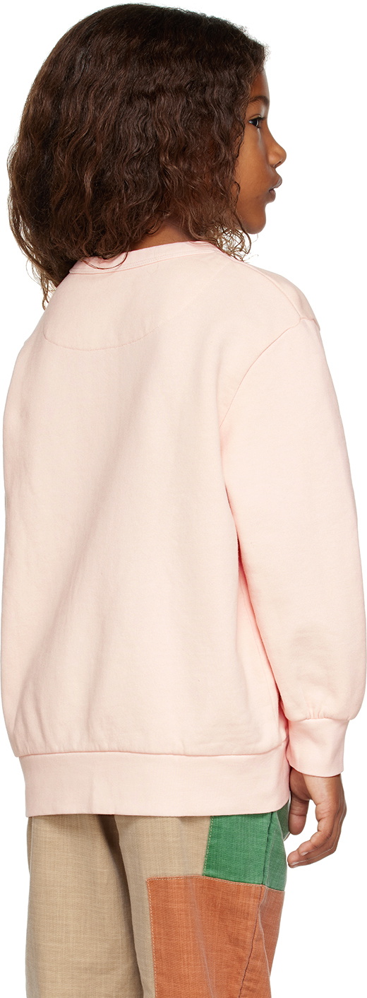 TINYCOTTONS Kids Pink Tiny Bow Sweatshirt TINYCOTTONS