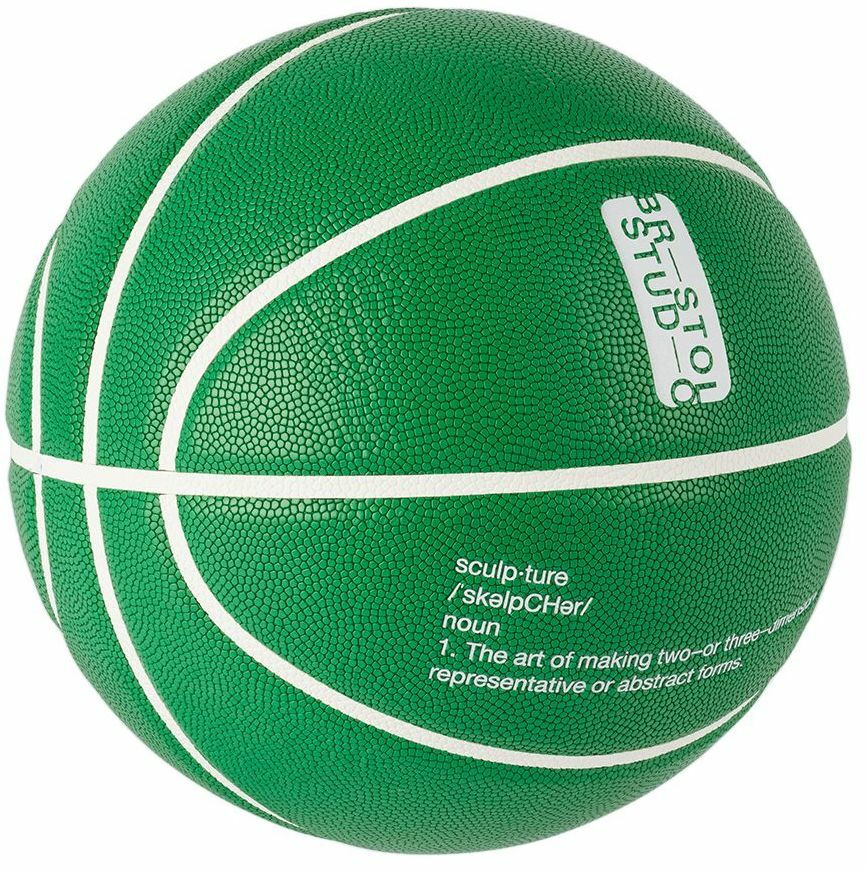Bristol Studio SSENSE Exclusive Green Pebbled Basketball