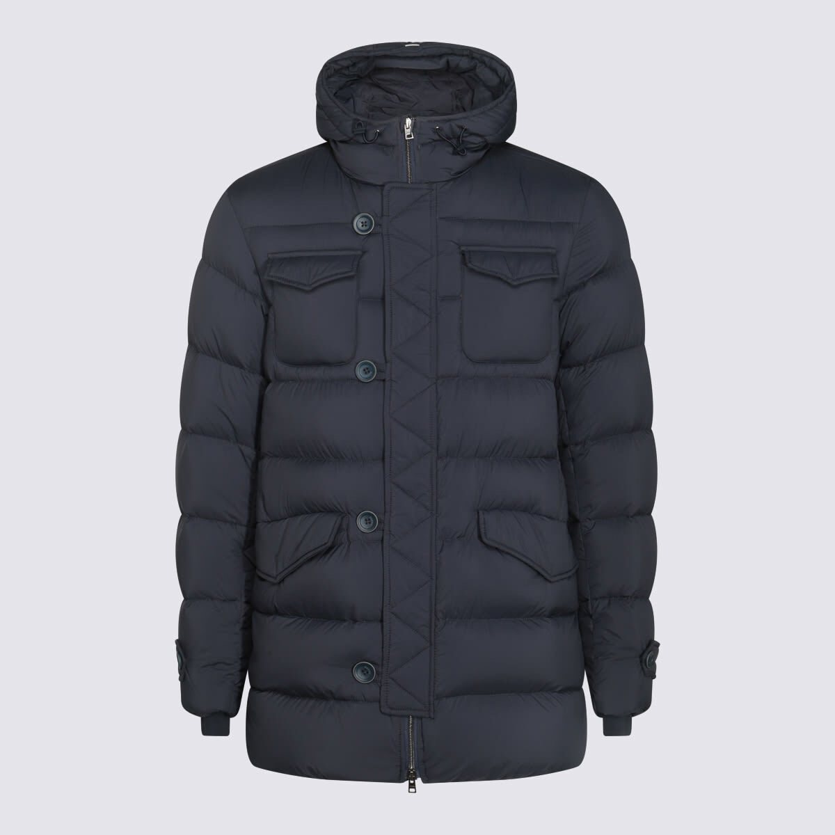 Herno Blue Down Jacket Herno