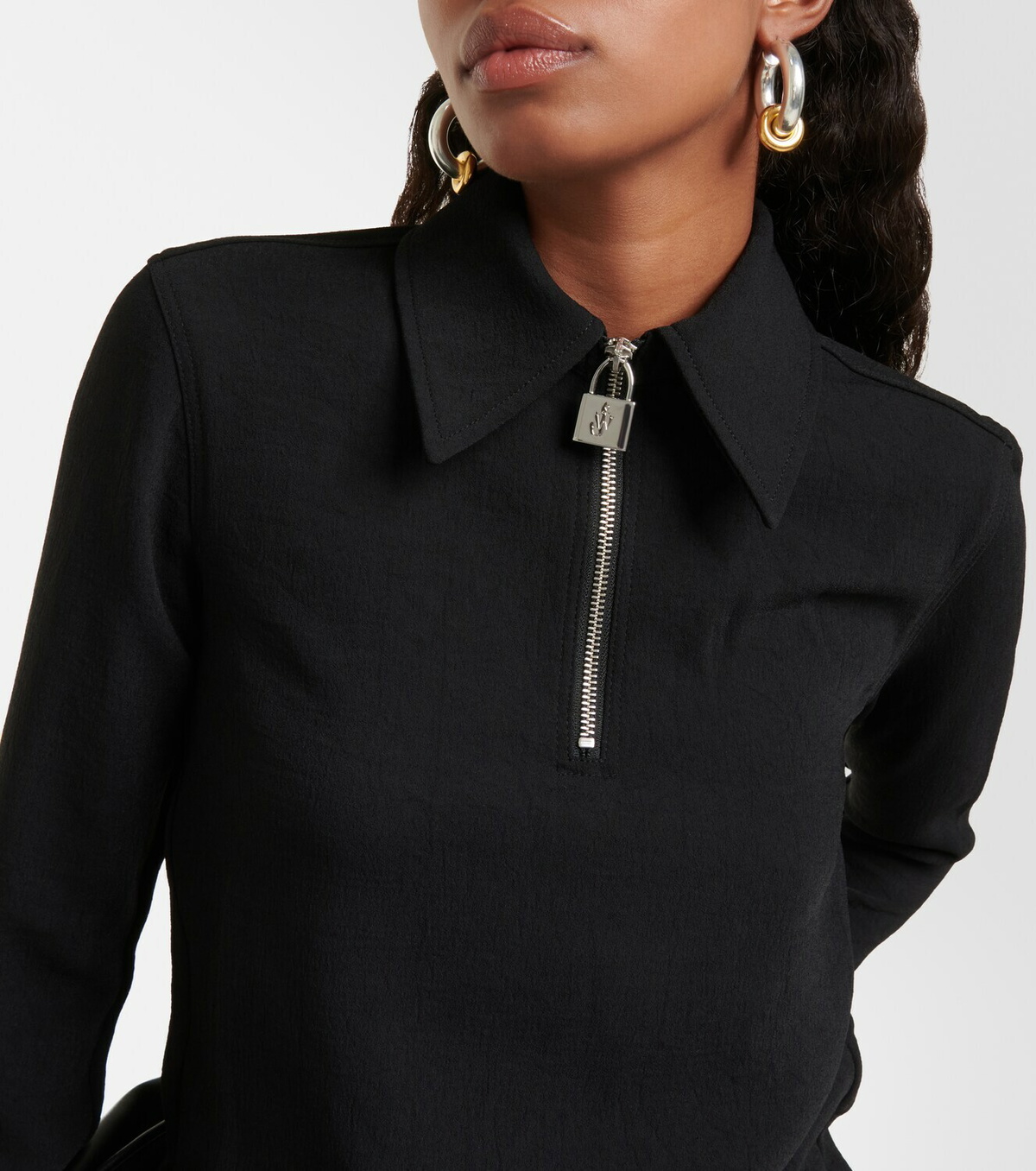 JW Anderson Padlock crêpe sweater JW Anderson