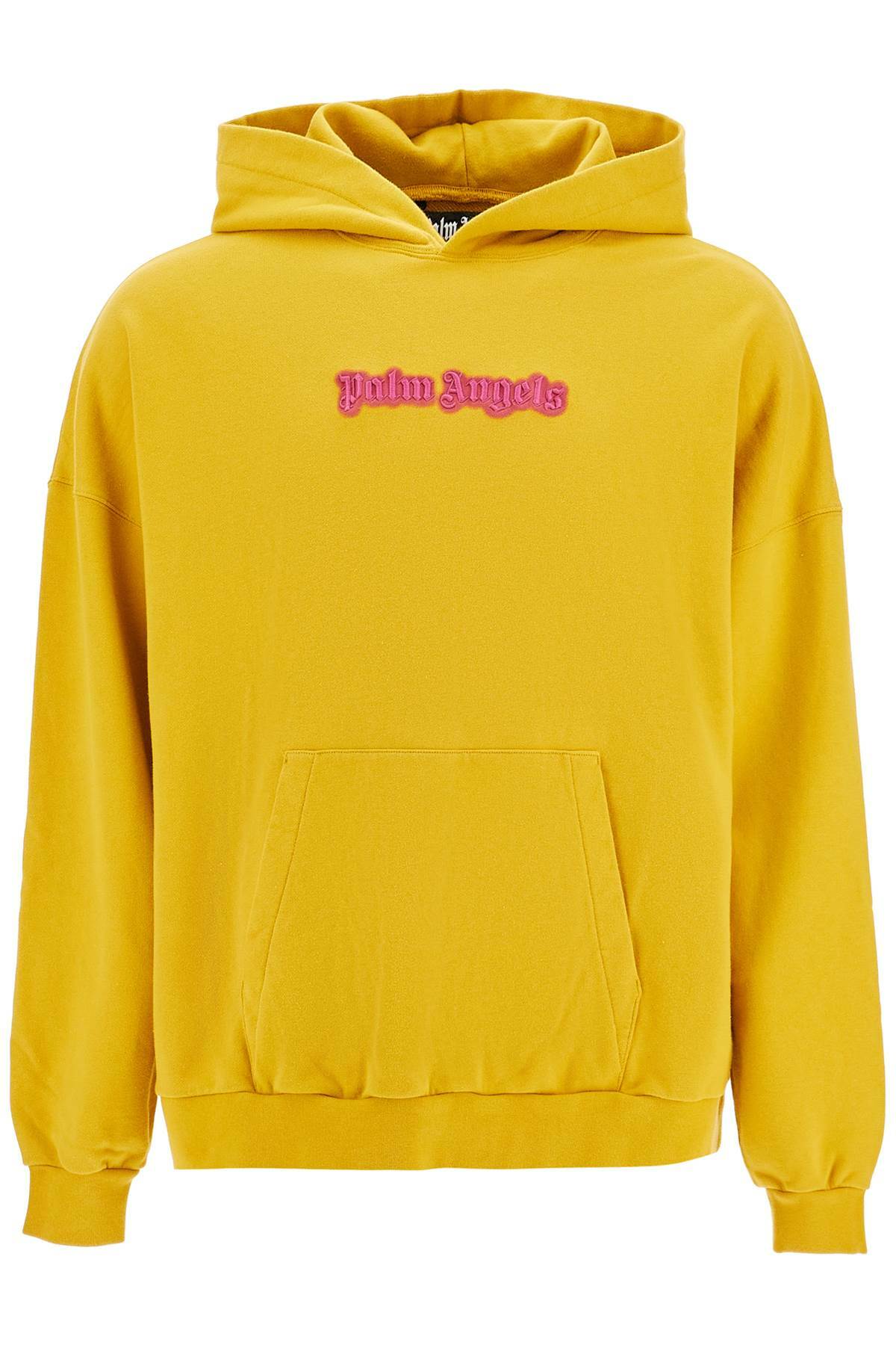 PALM ANGELS ato "boxy newborn sweatshirt Yellow Palm Angels