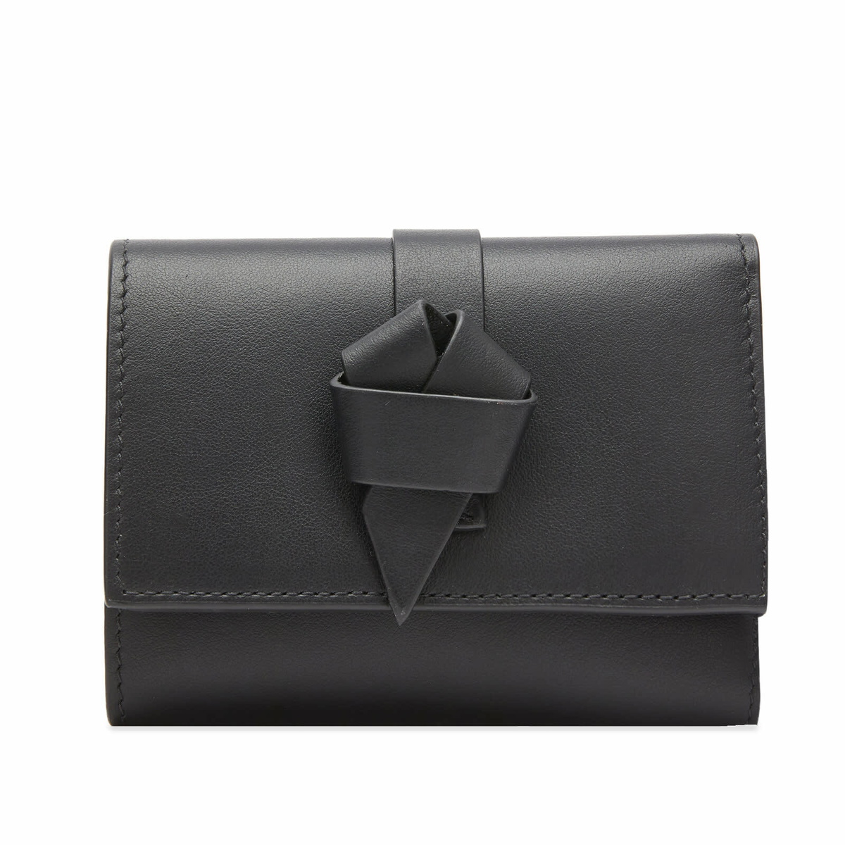 Acne Studios Women's Musubi Trifold Wallet in Black Acne Studios