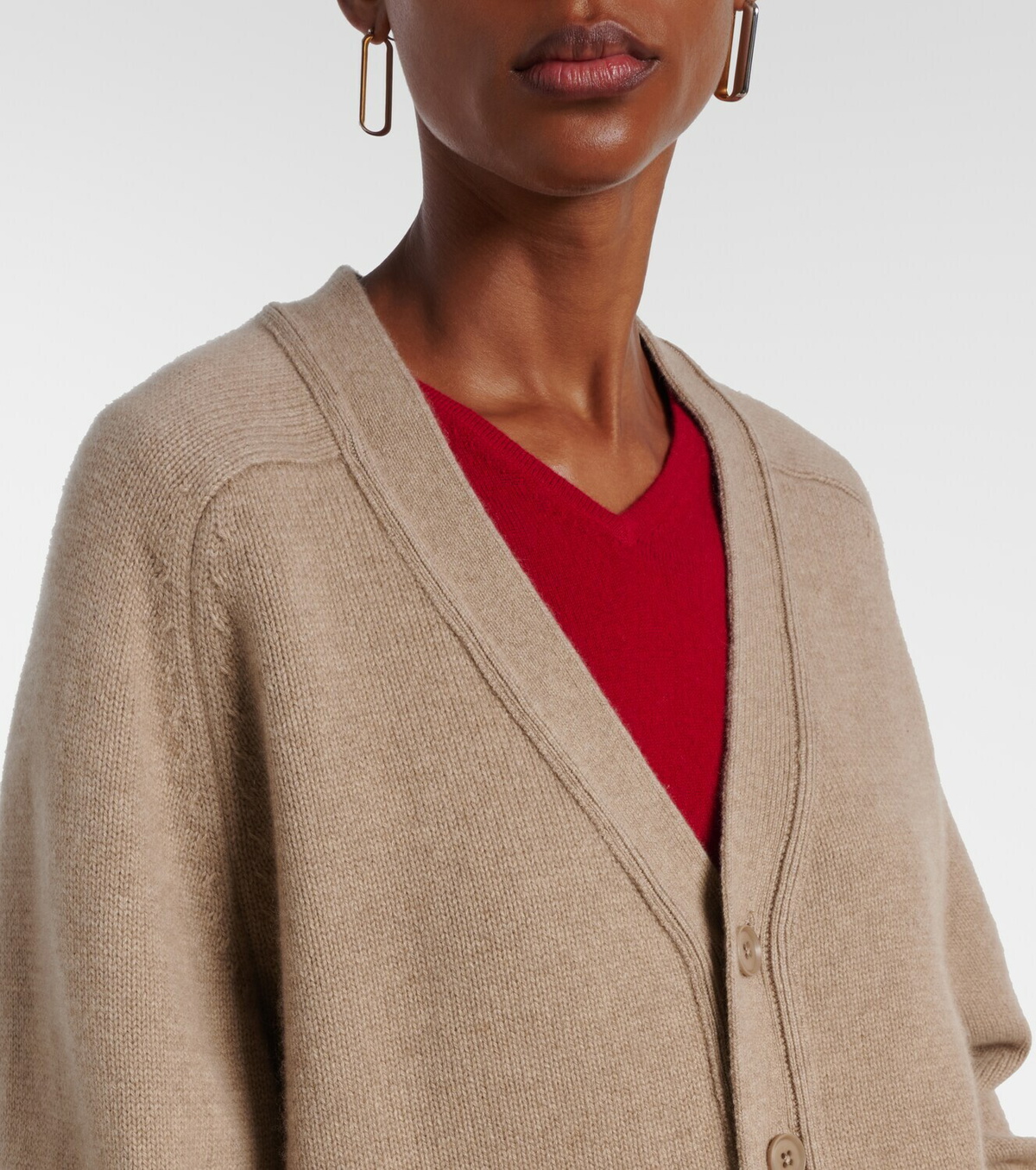 Extreme Cashmere N°437 Papilli Short cashmere cardigan extreme cashmere