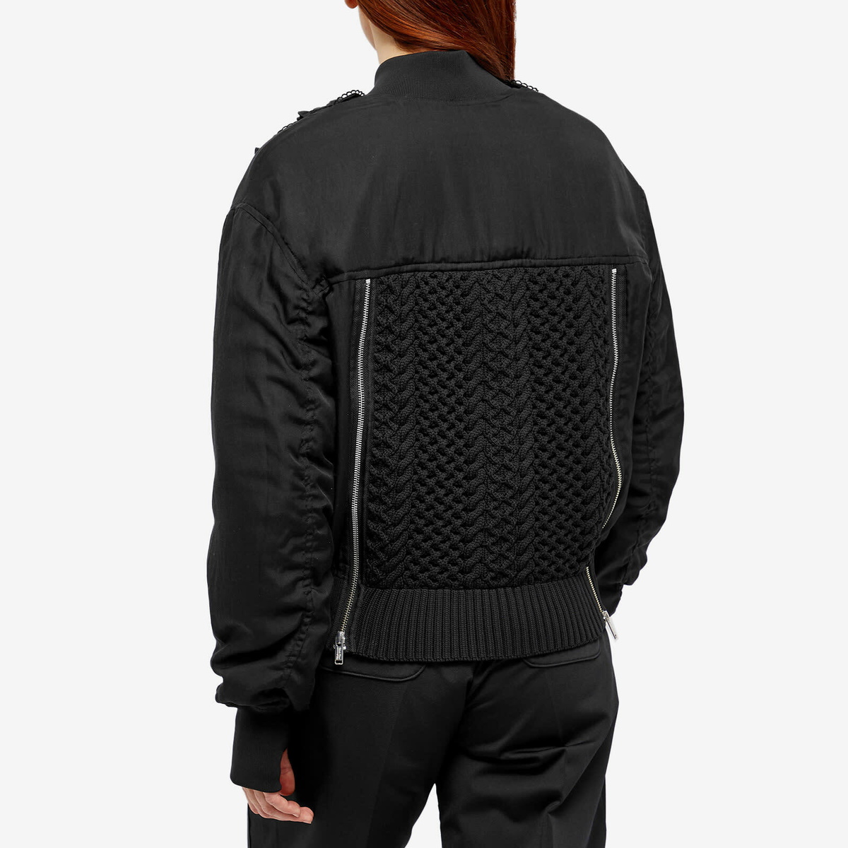 Undercover Women's 3D Skull Bomber Jacket in Black Undercover