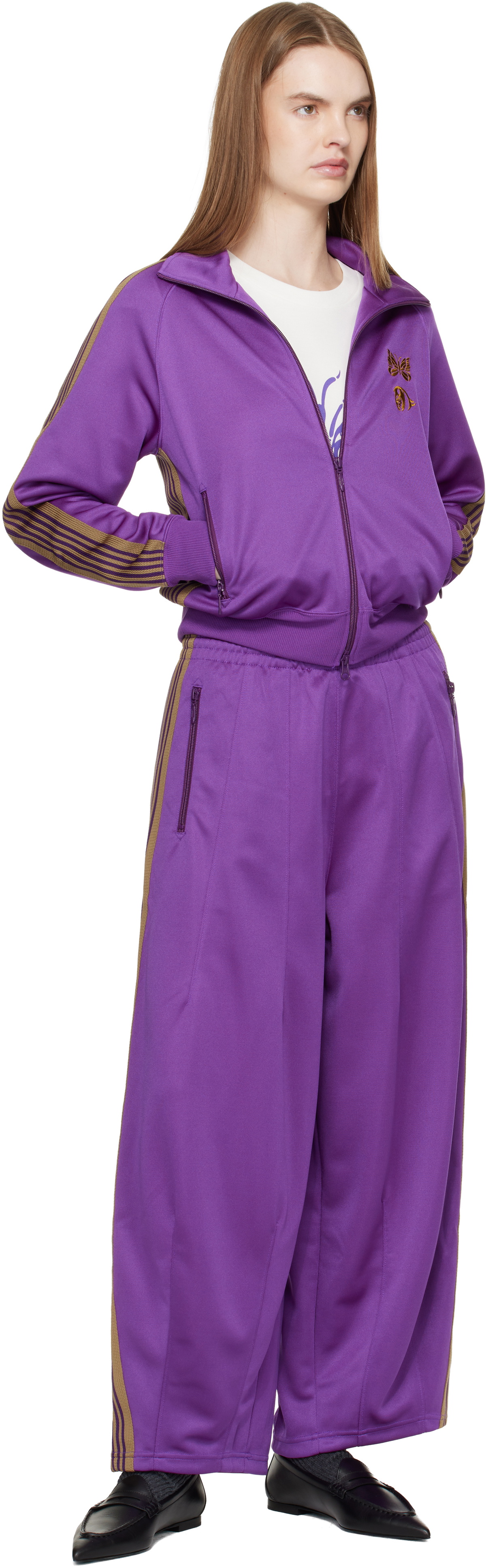 NEEDLES Purple Kae Tanaka Edition Track Jacket Needles