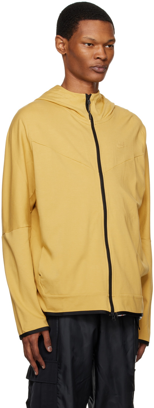 Nike Yellow Zip Hoodie Nike