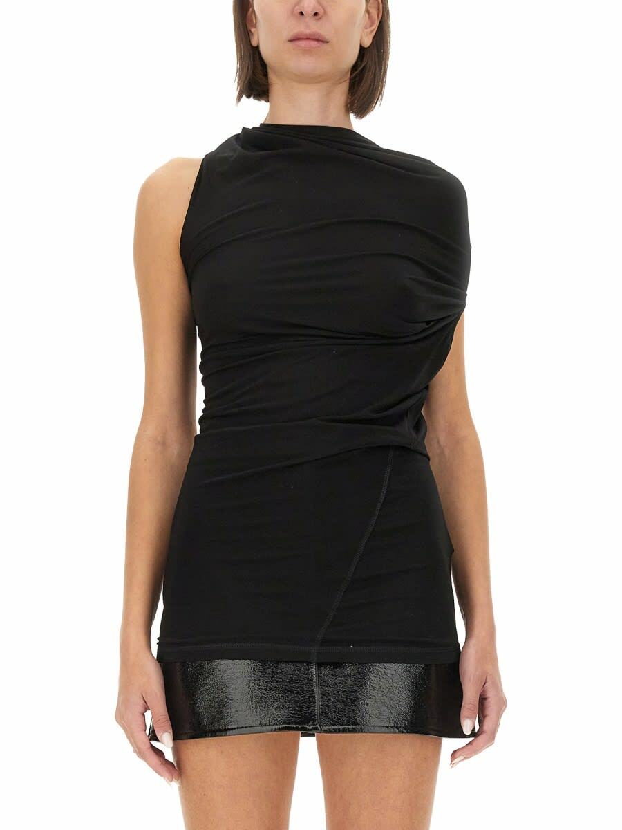 Helmut Lang Draped Top Helmut Lang