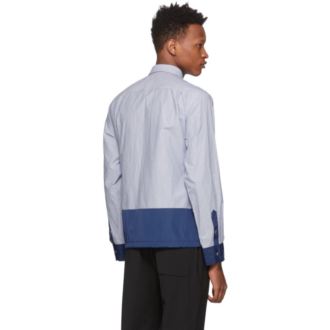 Coach 1941 Blue Striped Essential Shirt Coach 1941