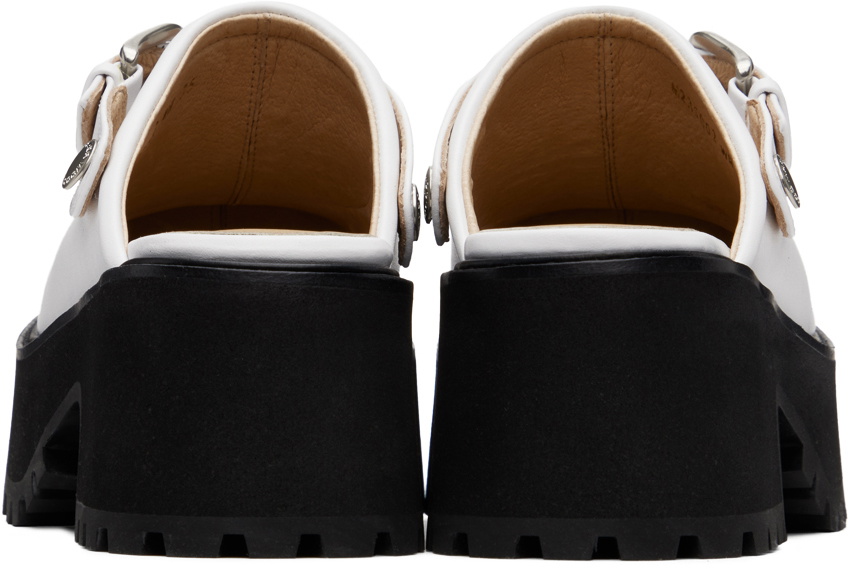 Marge Sherwood White 70's Clogs Marge Sherwood