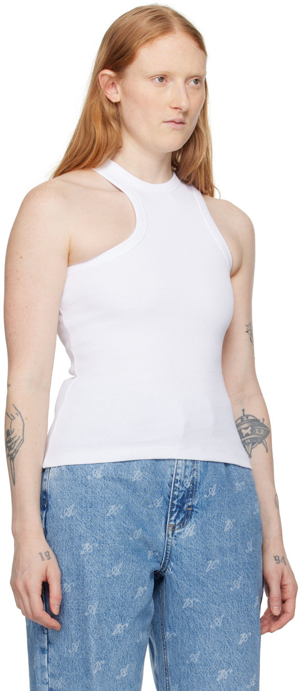 Axel Arigato White Scoop Tank Top Axel Arigato