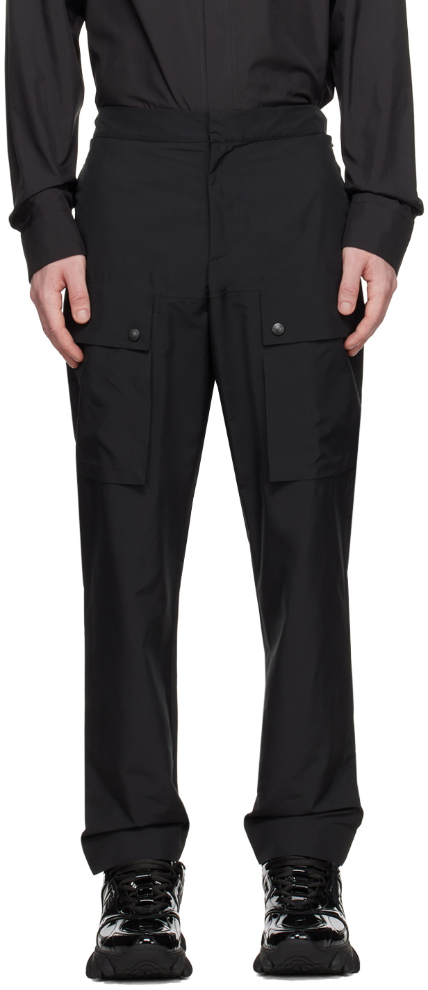 Balmain Black Patch Cargo Pants Balmain