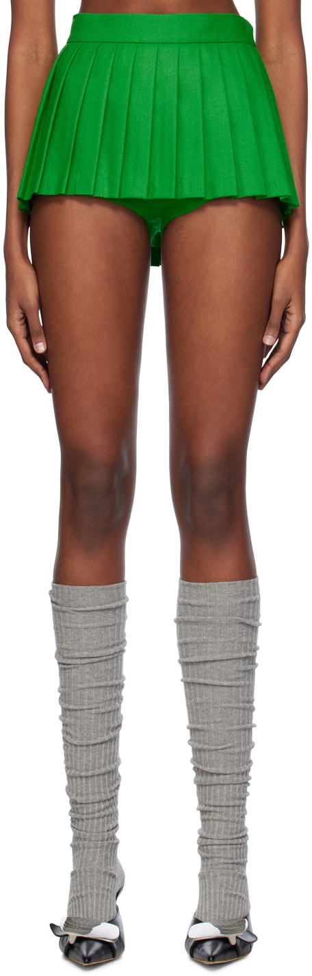 Pushbutton SSENSE Exclusive Green Skort Pushbutton