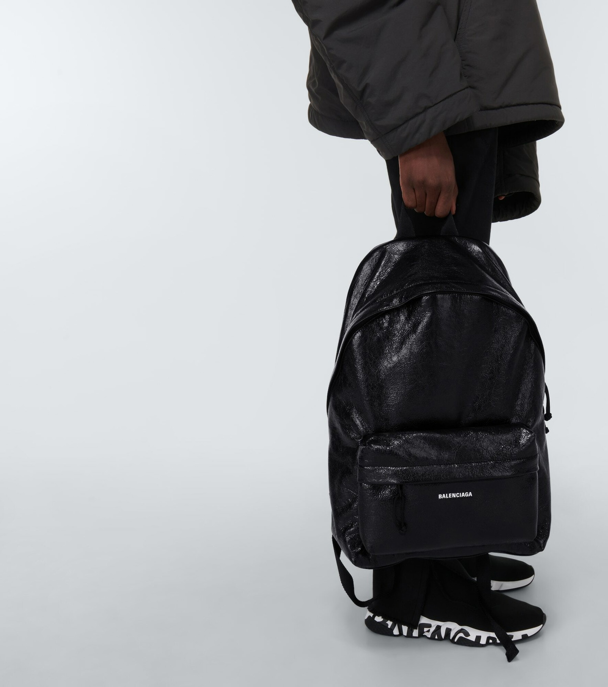 Balenciaga - Leather backpack Balenciaga