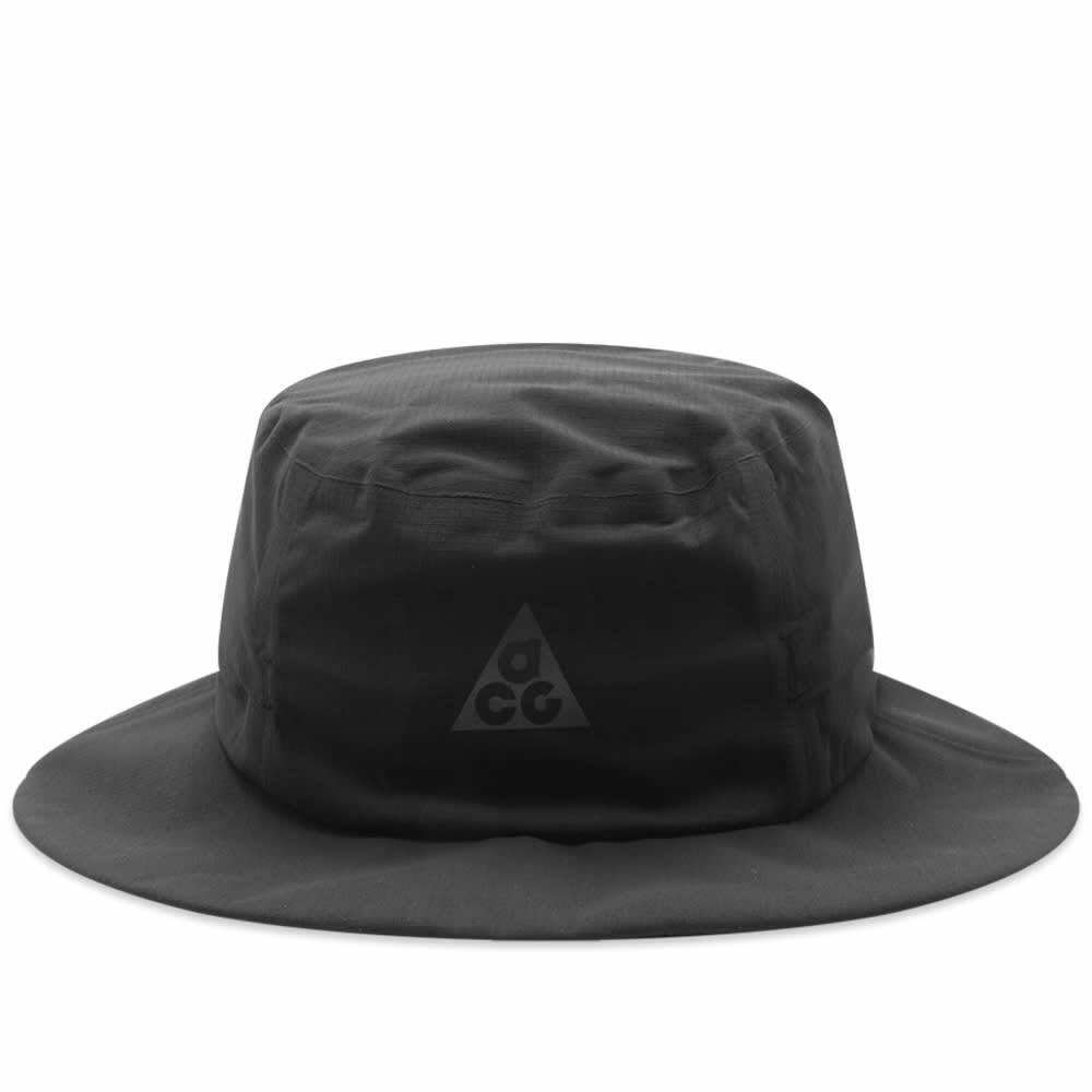 Nike Men's ACG SF Bucket Hat in Black/Anthracite Nike