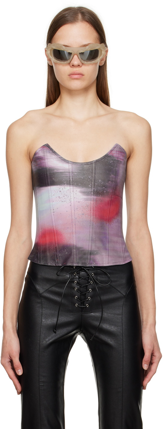 Miaou Purple Leia Corset Miaou