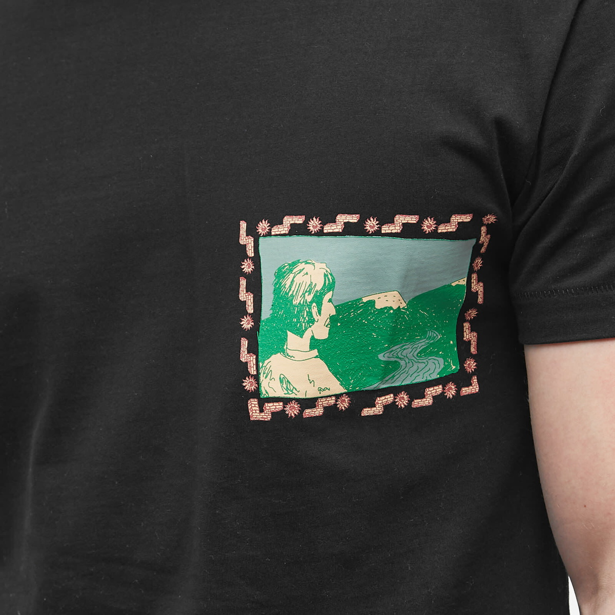 Jungles Jungles Men's Tranquilo T-Shirt in Black Jungles Jungles