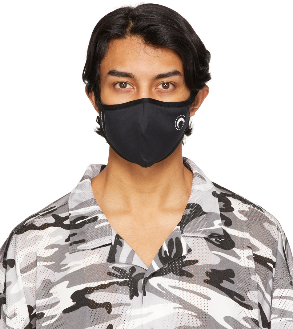 Marine Serre Black Daily Wear Mask Marine Serre