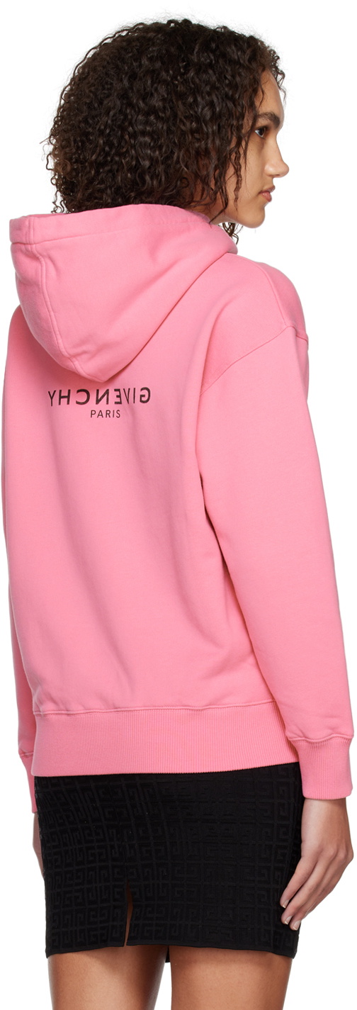 Givenchy Pink Reverse Hoodie Givenchy