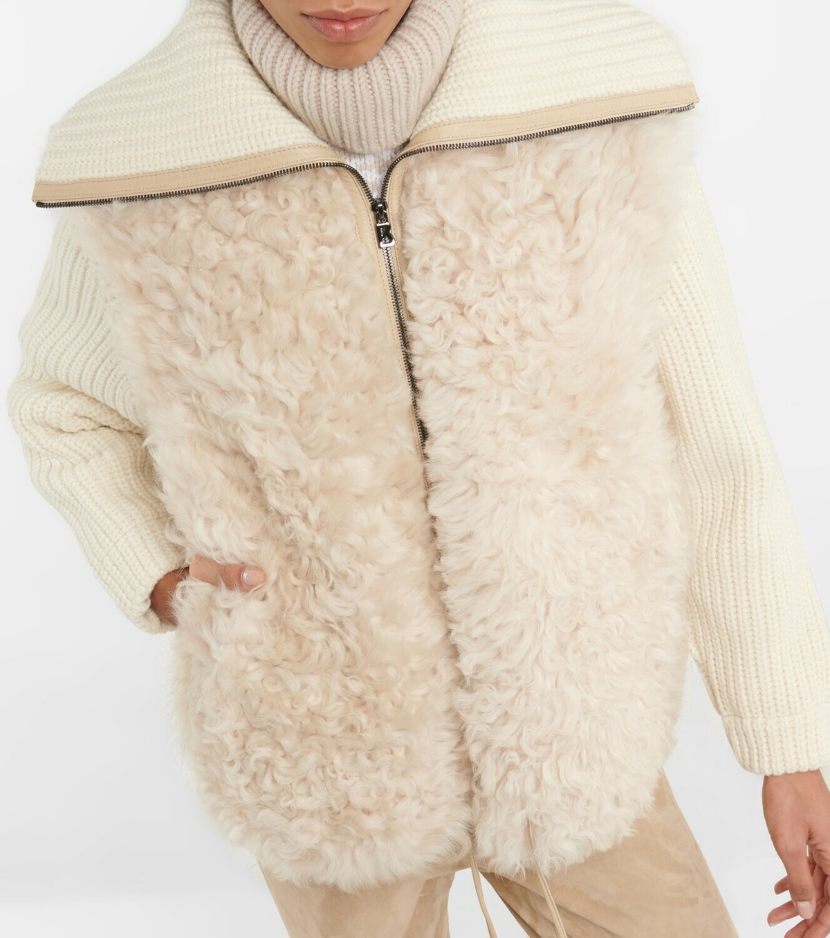 Bogner - Hedda shearling-panel jacket Bogner