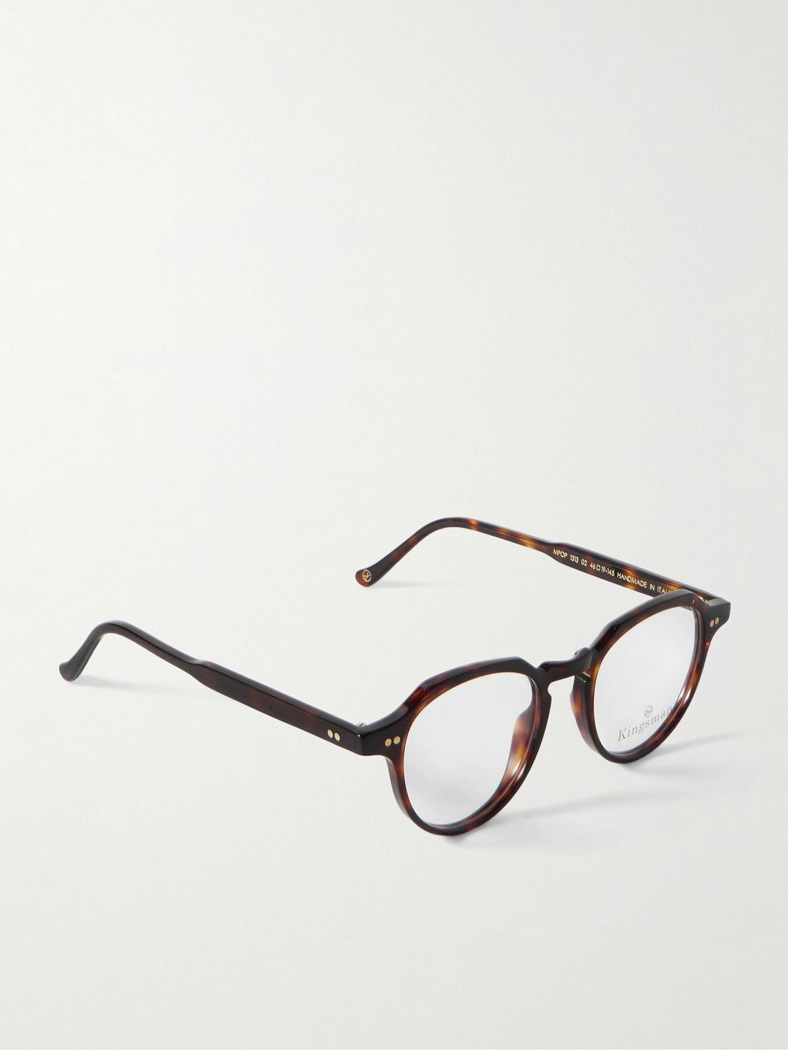 Kingsman - Cutler and Gross Round-Frame Tortoiseshell Acetate Optical ...