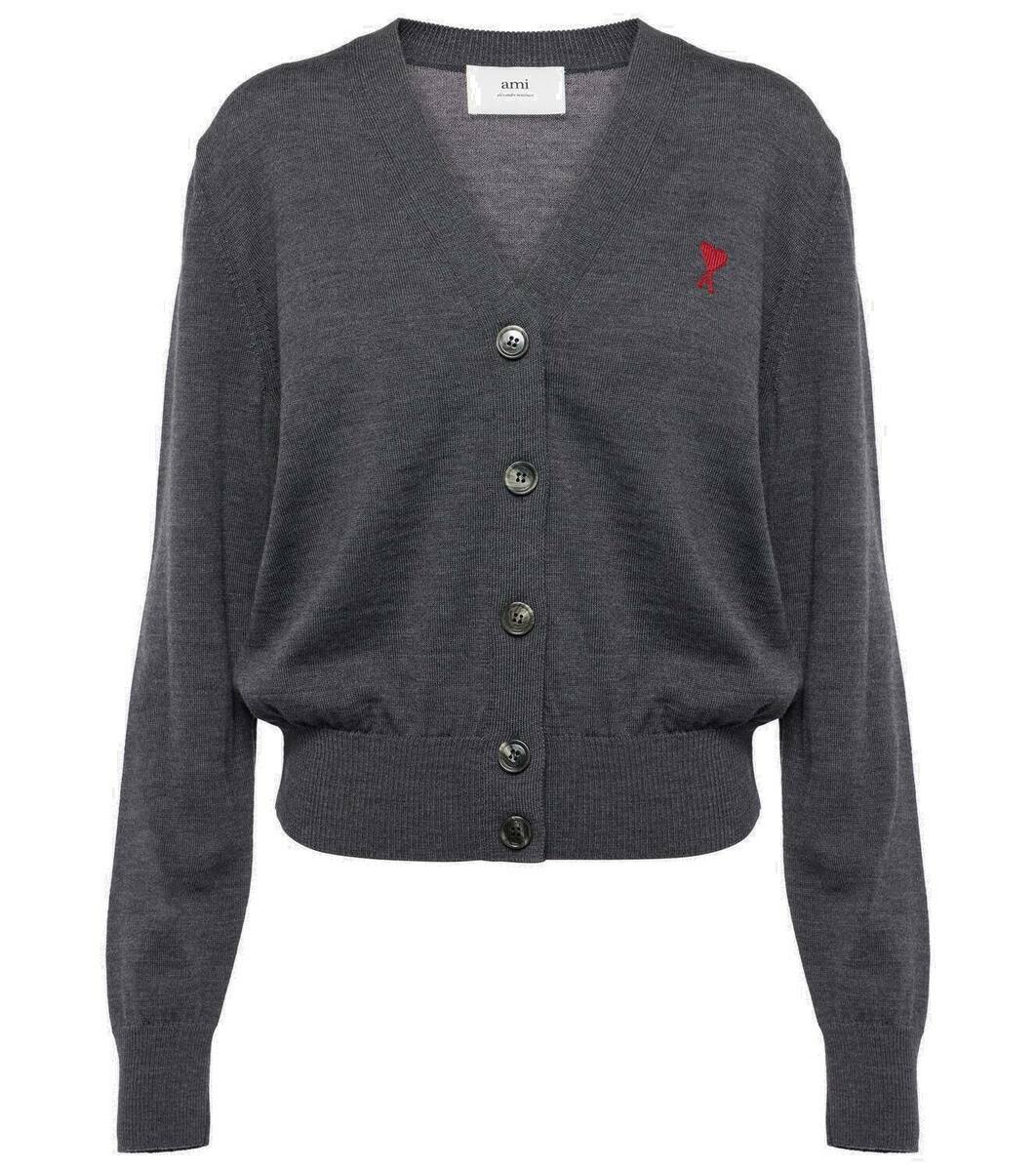 Ami Paris Ami de Cœur wool cardigan AMI