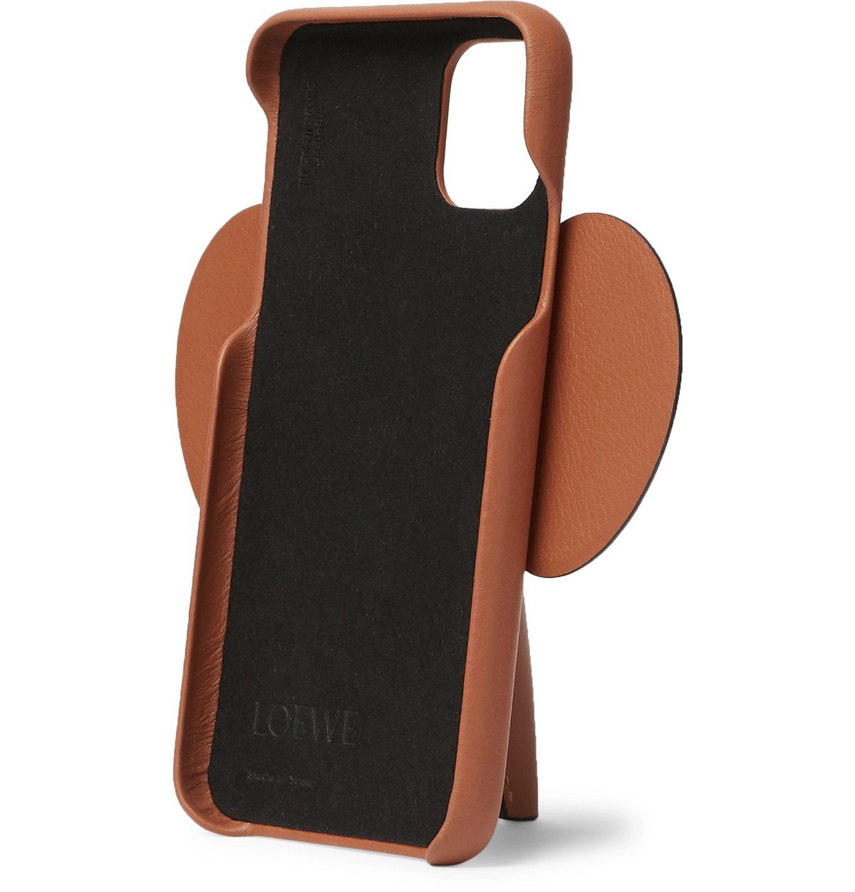 Loewe - Elephant Full-Grain Leather iPhone 11 Case - Brown Loewe