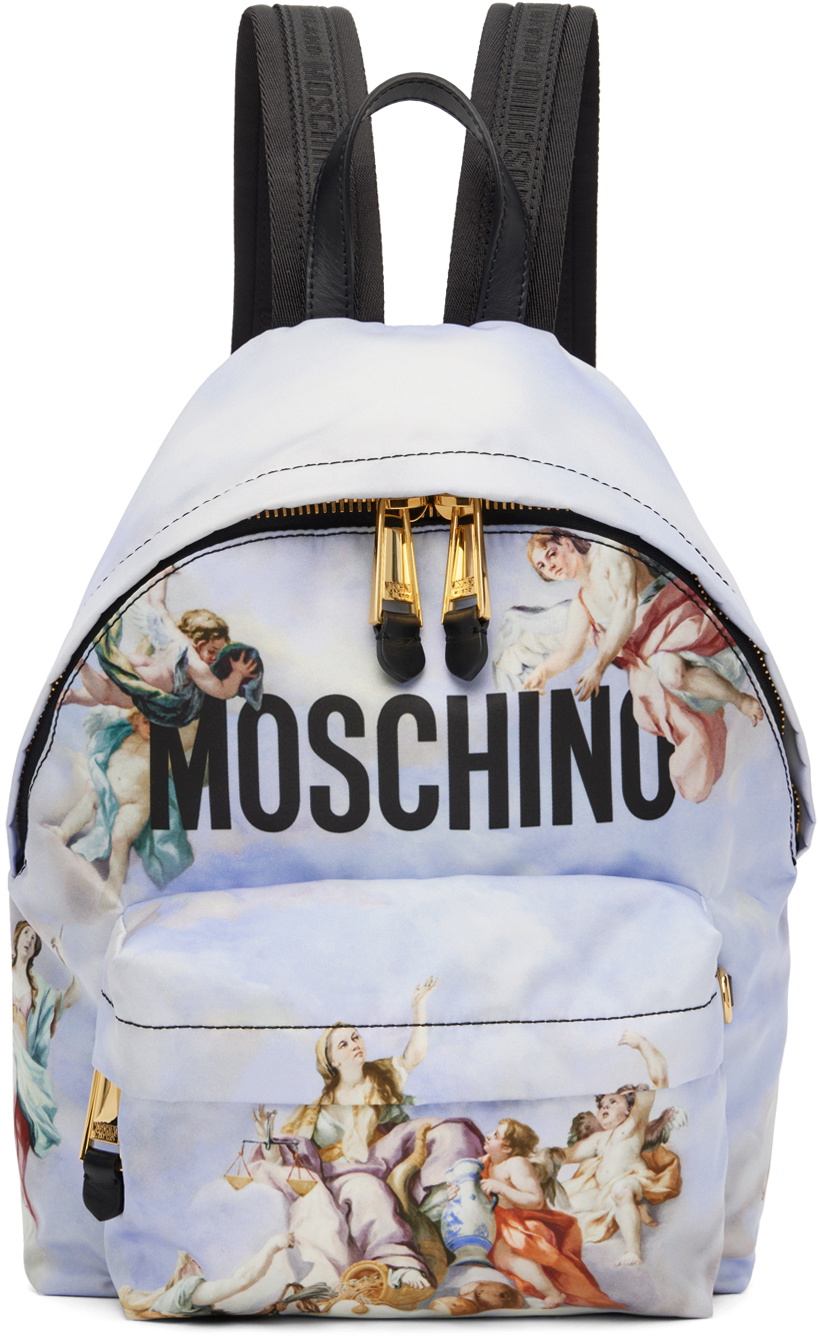 Moschino Blue Fresco Backpack Moschino