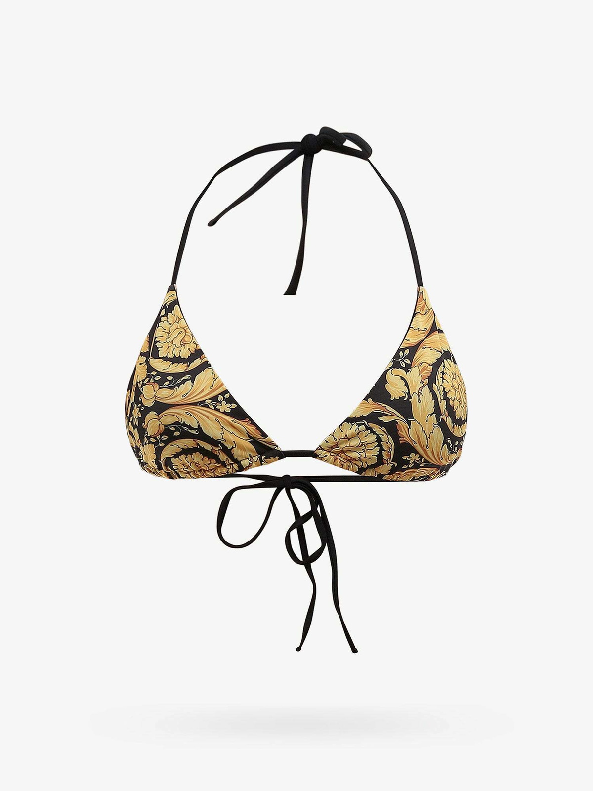 Versace Bikini Top Black Womens Versace