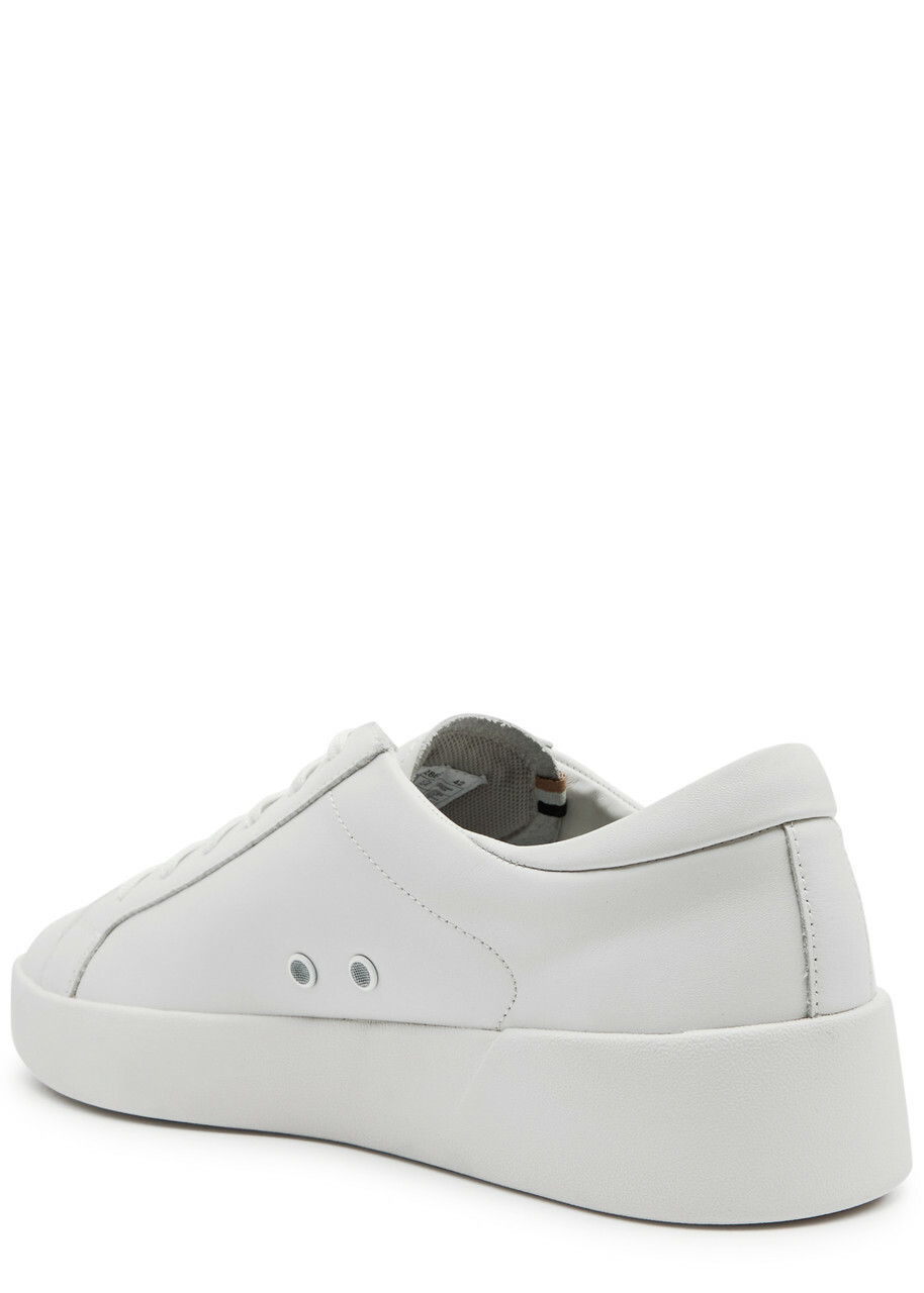 Boss Belwar Leather Sneakers White BOSS