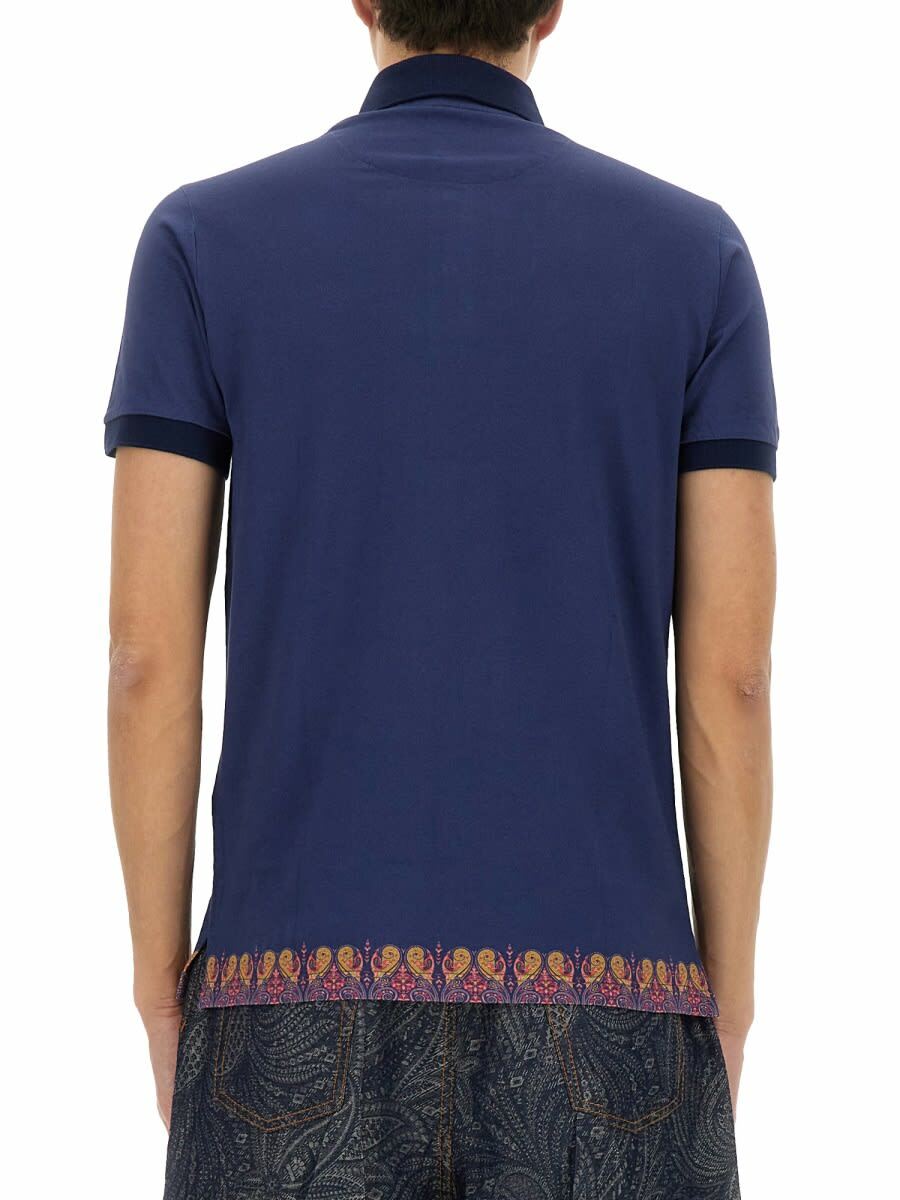 Etro Polo Shirt With Print Etro