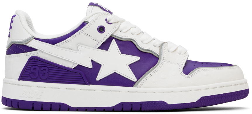BAPE Purple Sk8 Sta #1 Sneakers A Bathing Ape