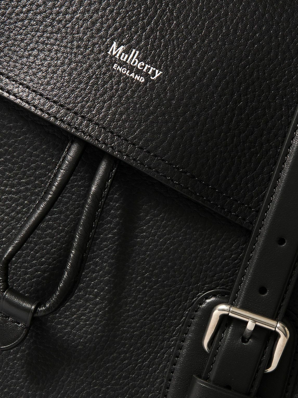 Mulberry - Heritage Pebble-Grain Leather Backpack Mulberry