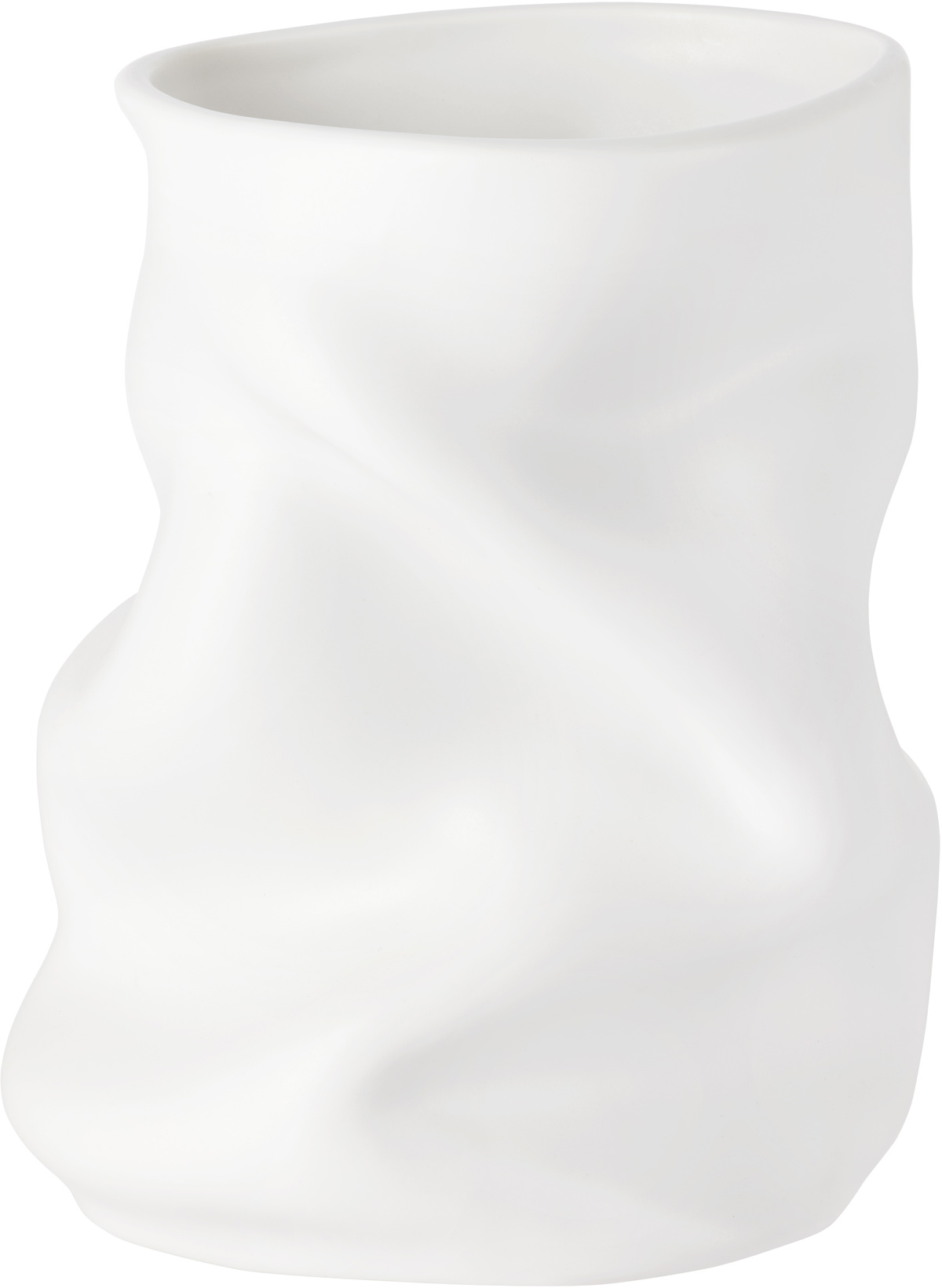 Audo Copenhagen White Collapse Vase Audo Copenhagen