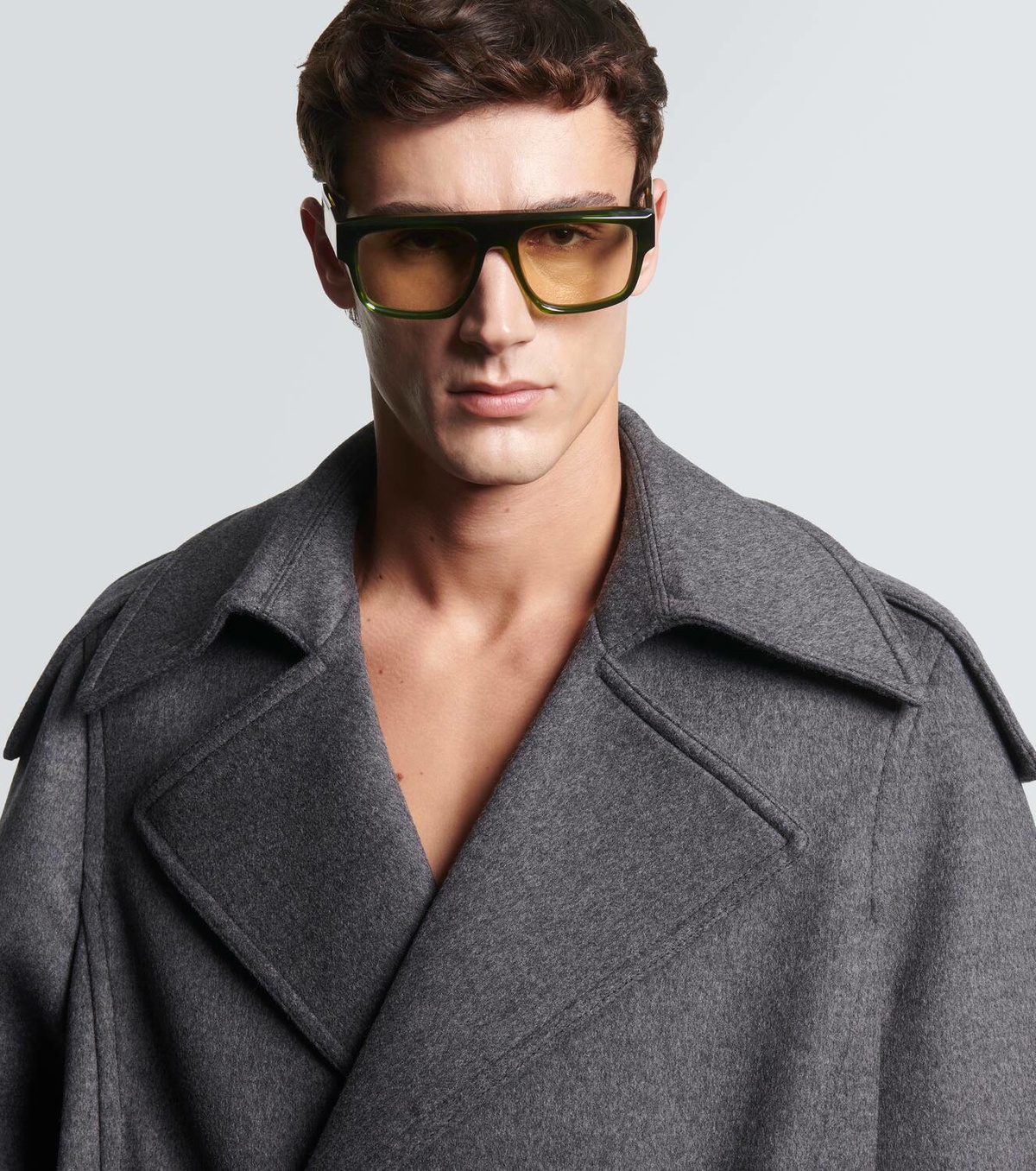 Jacques Marie Mage x George Cortina Ritz flat-top sunglasses Jacques ...