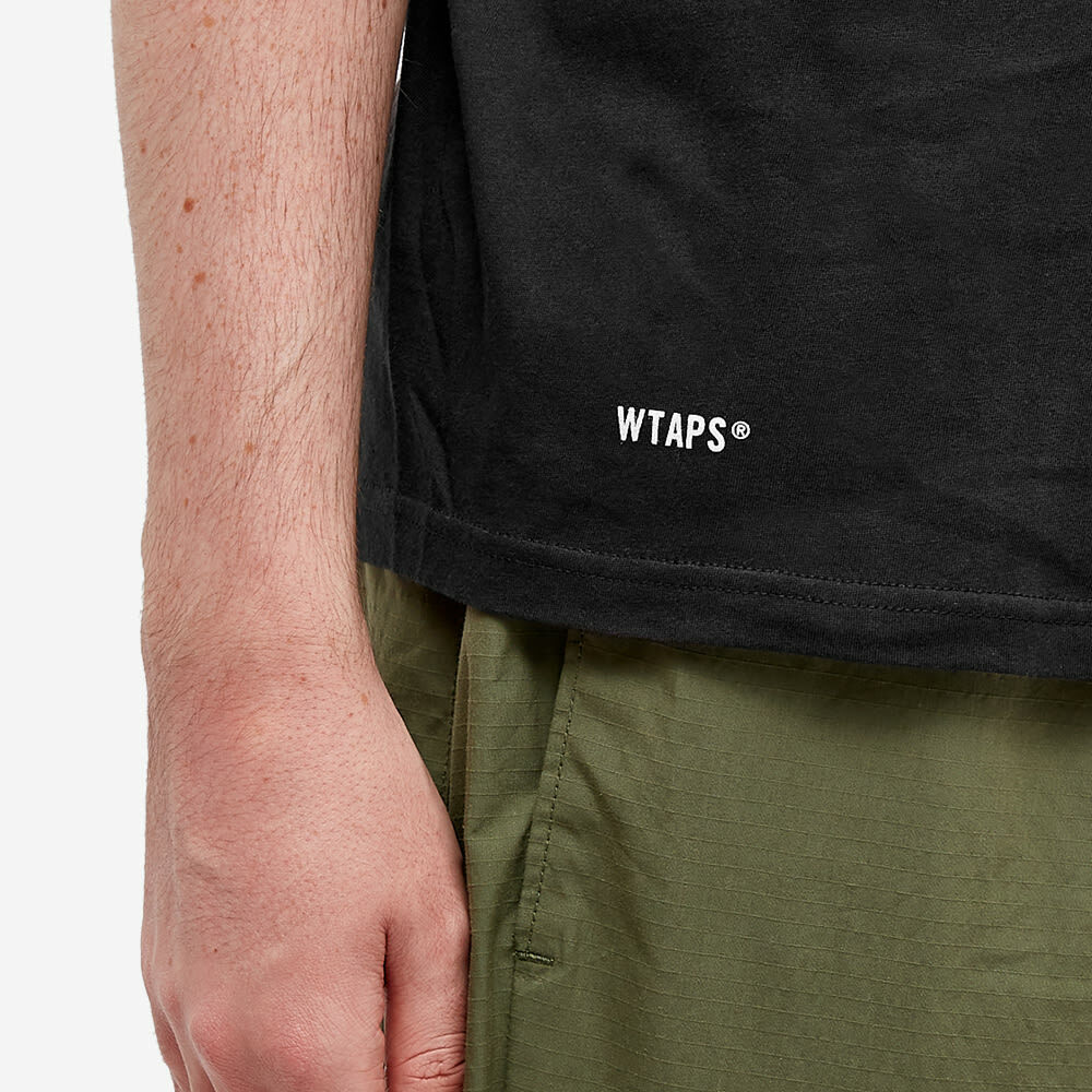 WTAPS Men's Skivvies T-Shirt - 3-Pack in Black WTAPS