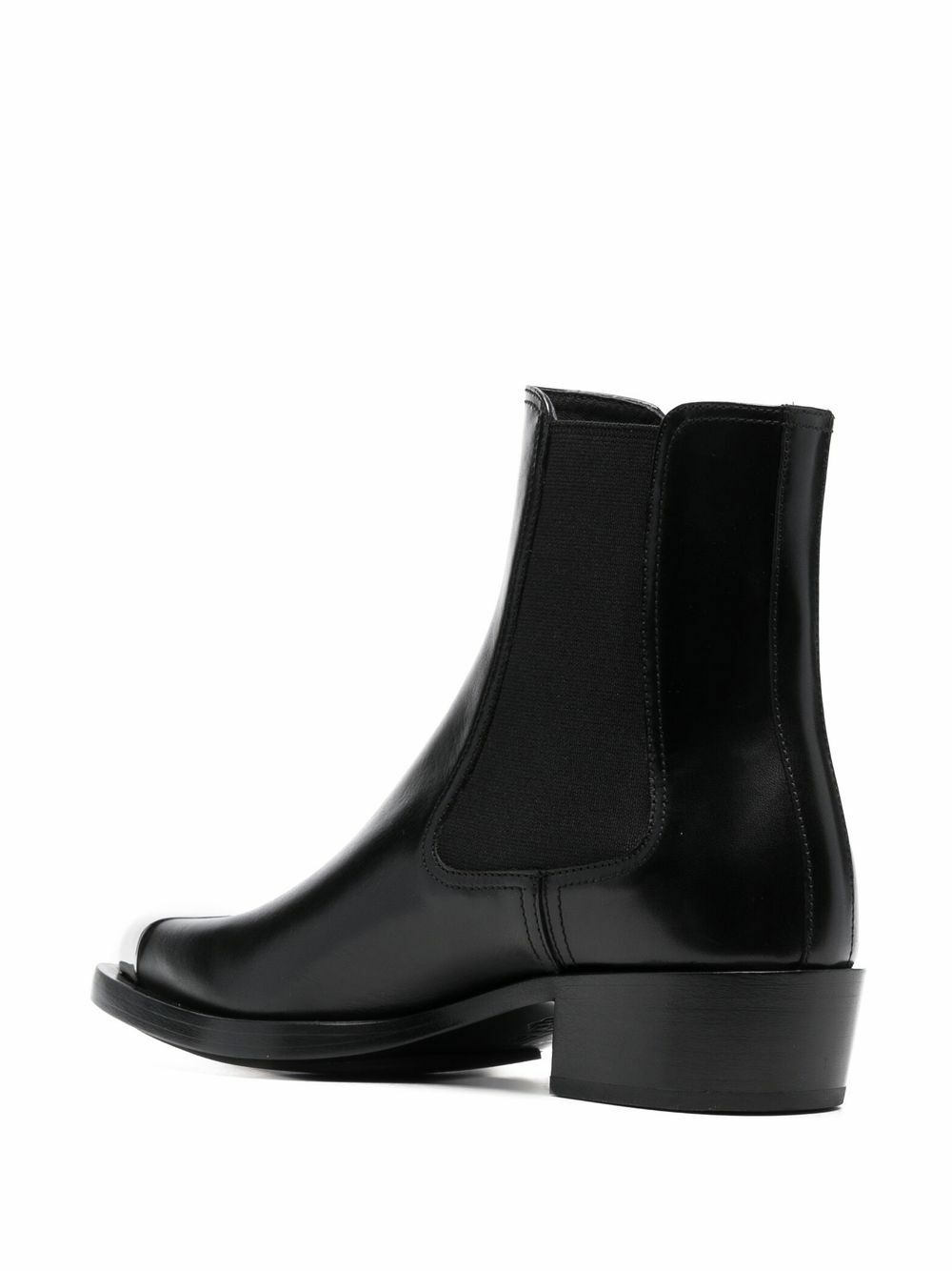 ALEXANDER MCQUEEN - Leather Ankle Boots Alexander McQueen