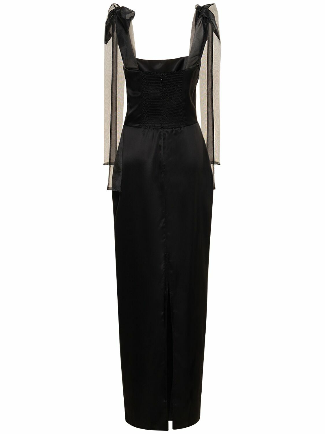 REFORMATION - Kacia Satin Long Dress Reformation