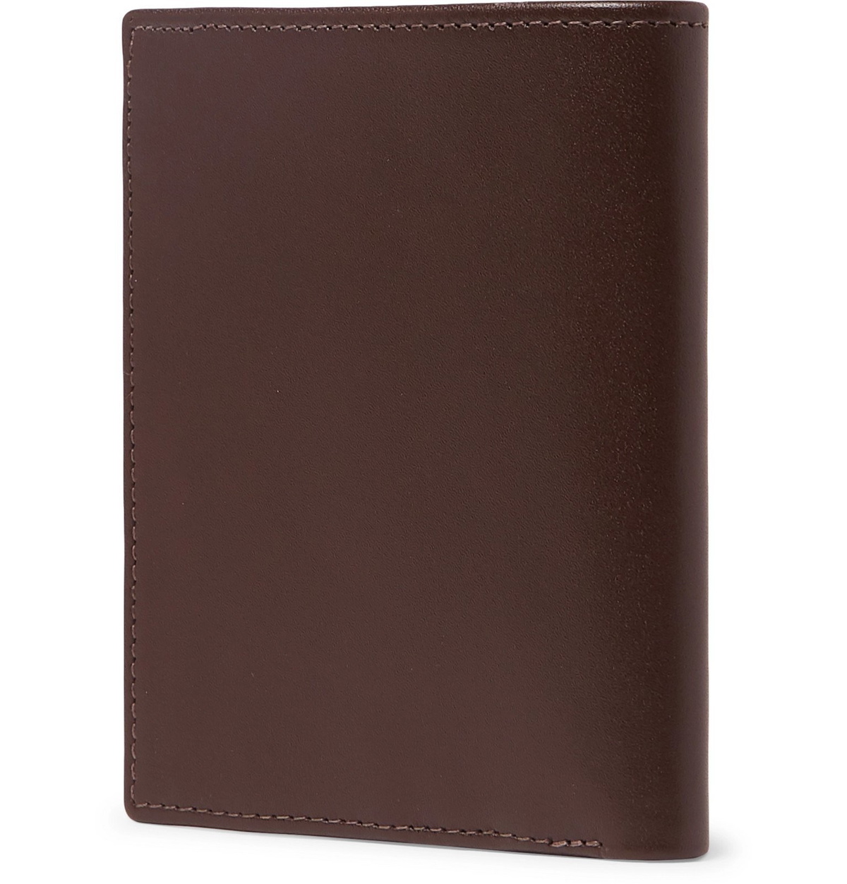 George Cleverley - Leather Billfold Wallet - Brown George Cleverley