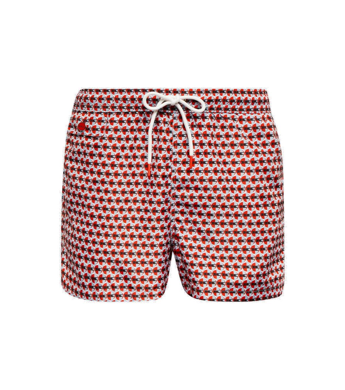 Kiton - Printed swim shorts Kiton