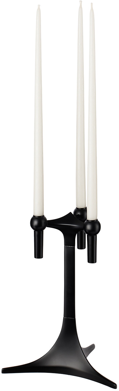 STOFF Nagel Black Stoff Nagel Zinc Candle Holder