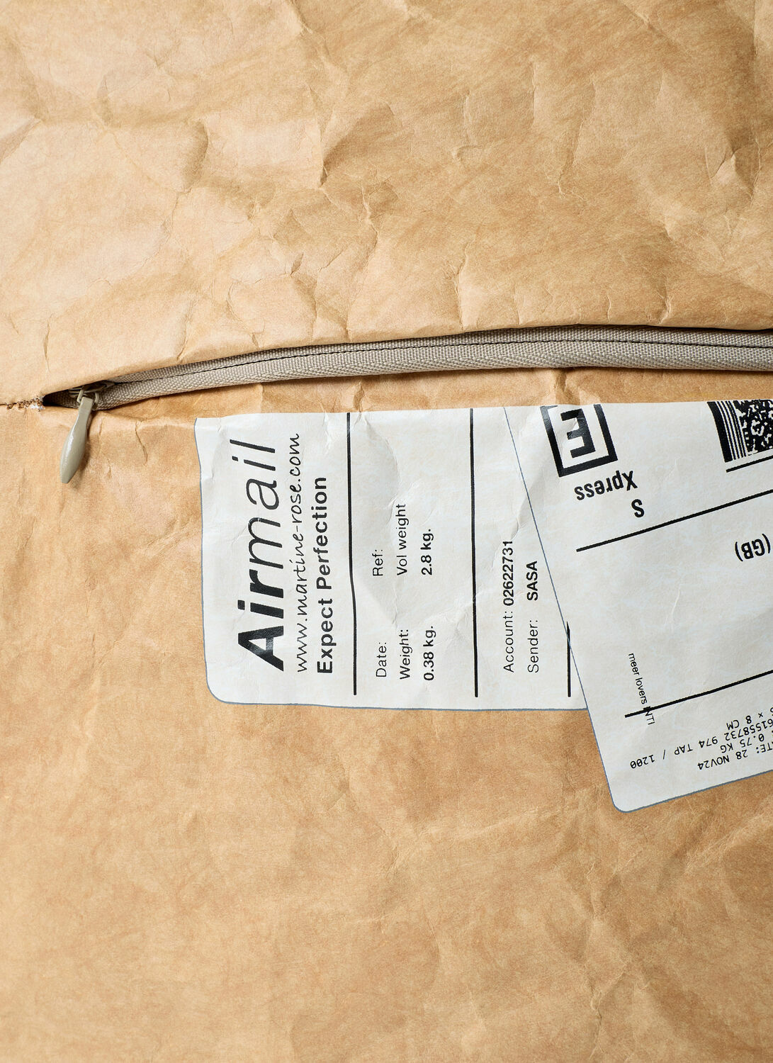 Martine Rose Foldable Paper Clutch Martine Rose