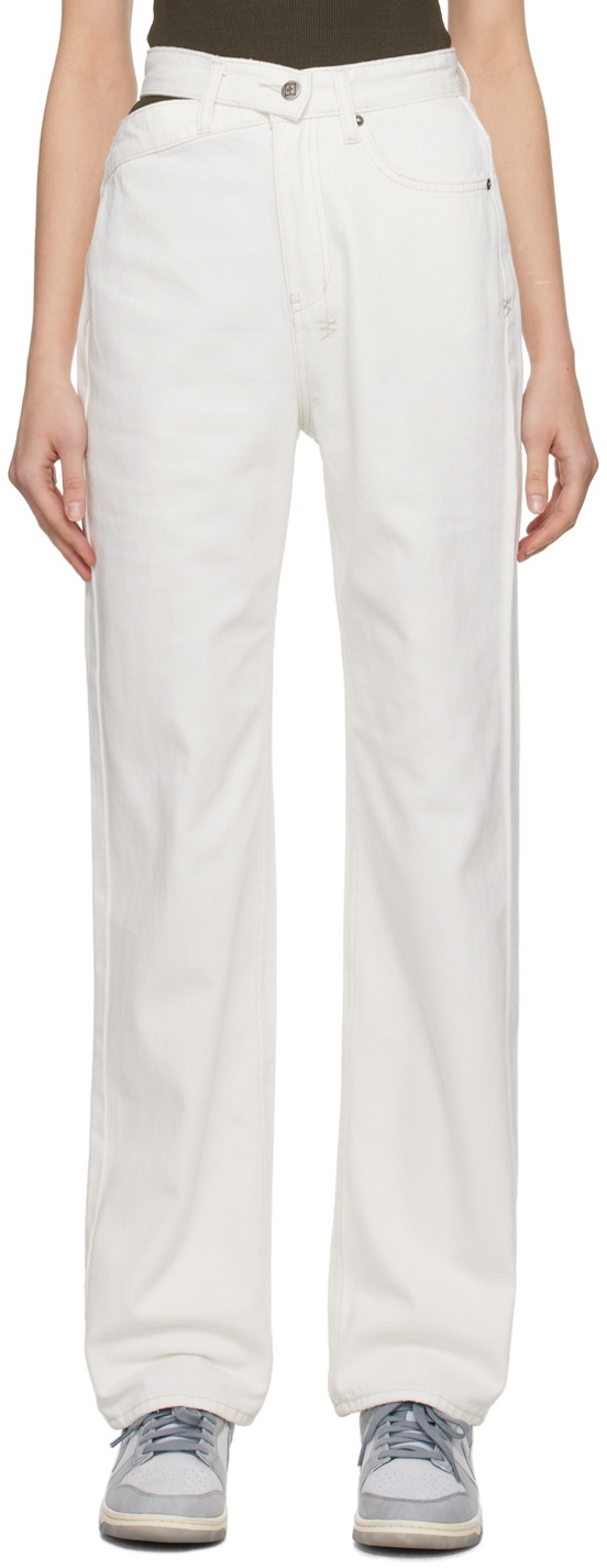 Ksubi White Detached Halo Jeans Ksubi