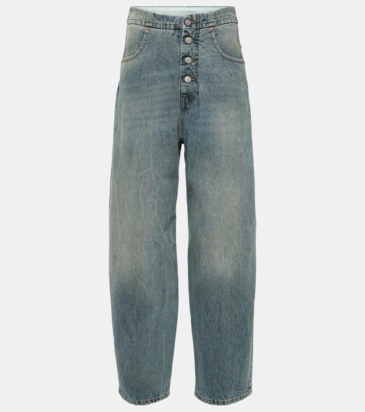 MM6 Maison Margiela High-rise wide-leg jeans MM6 Maison Margiela