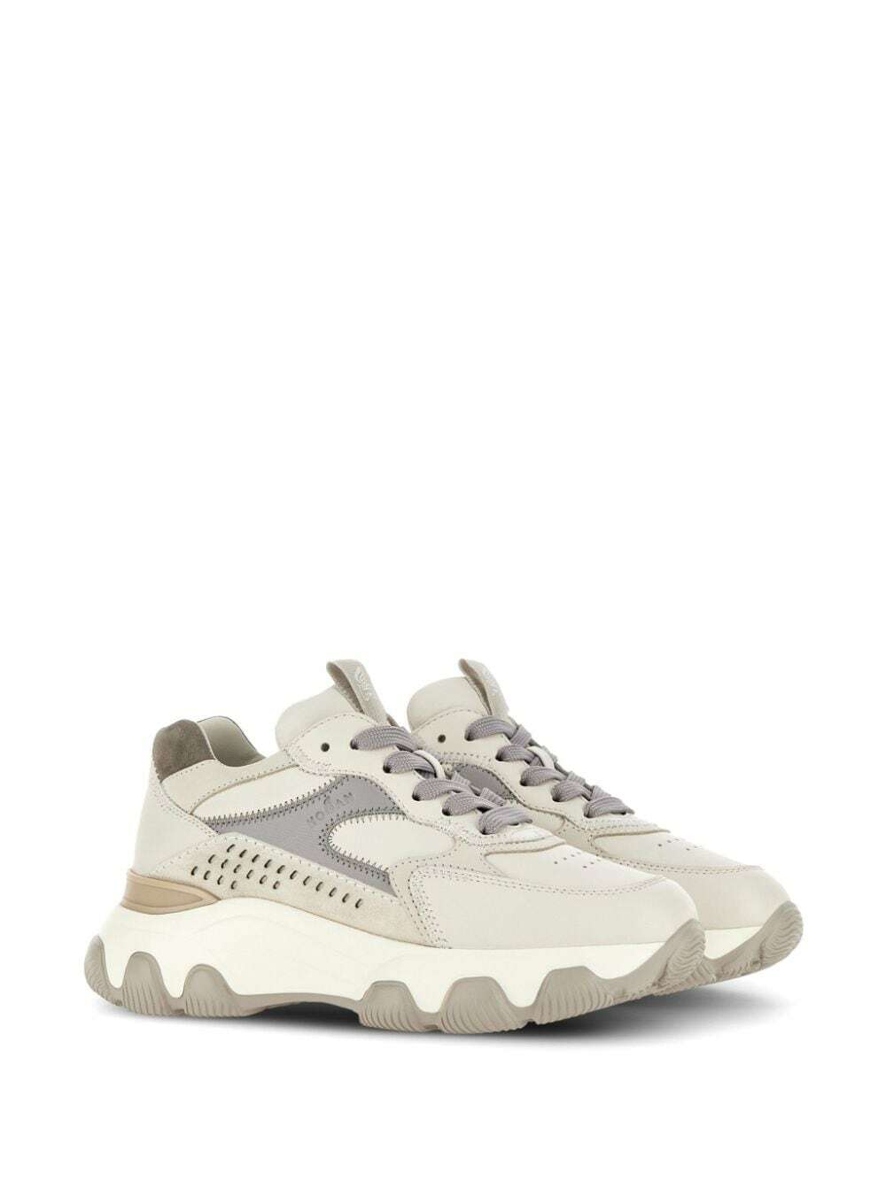 HOGAN - Hyperactive Leather Sneakers Hogan